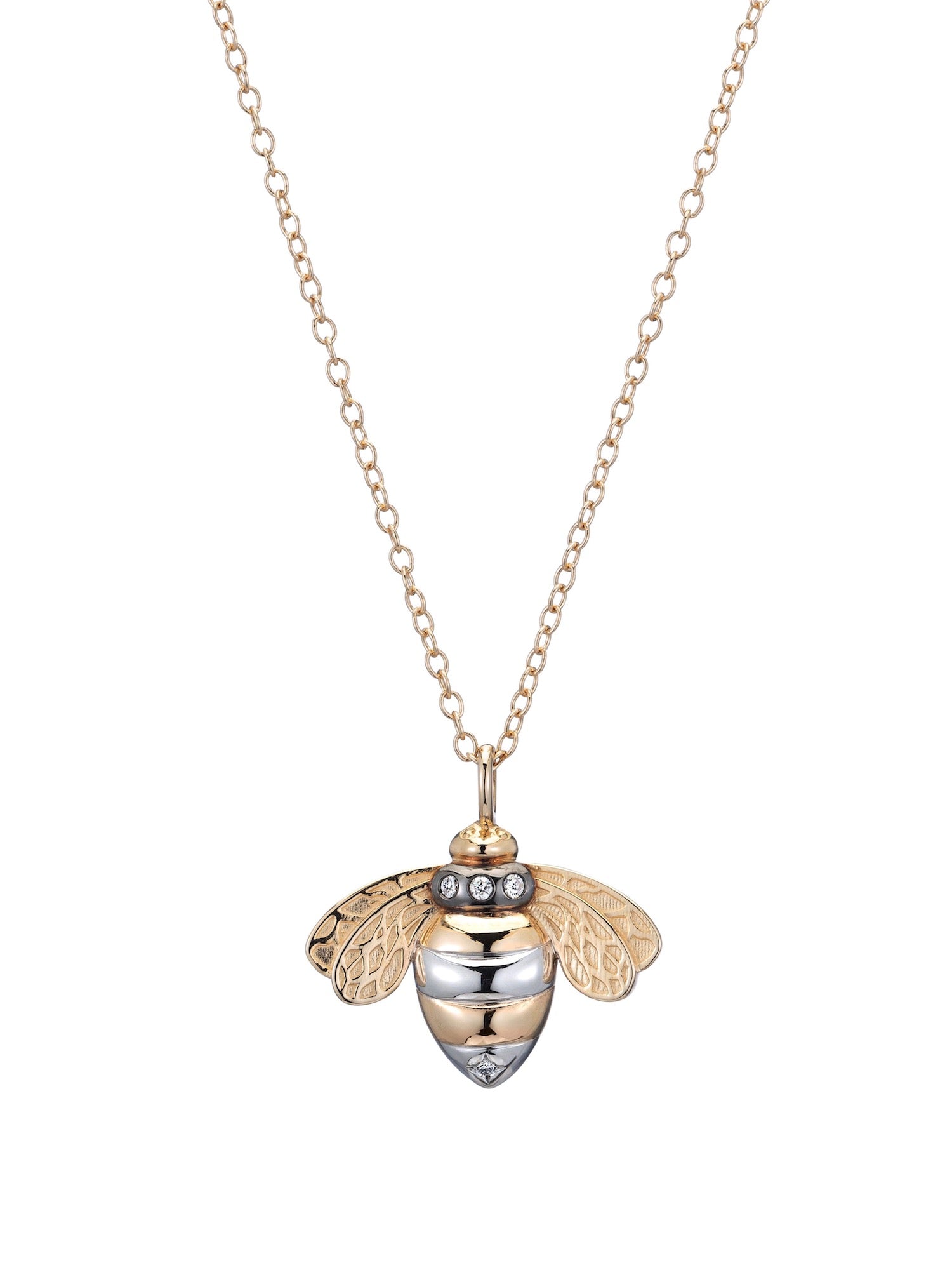 Bee Diamond Necklace – Rosey Skye Fine Jewelry
